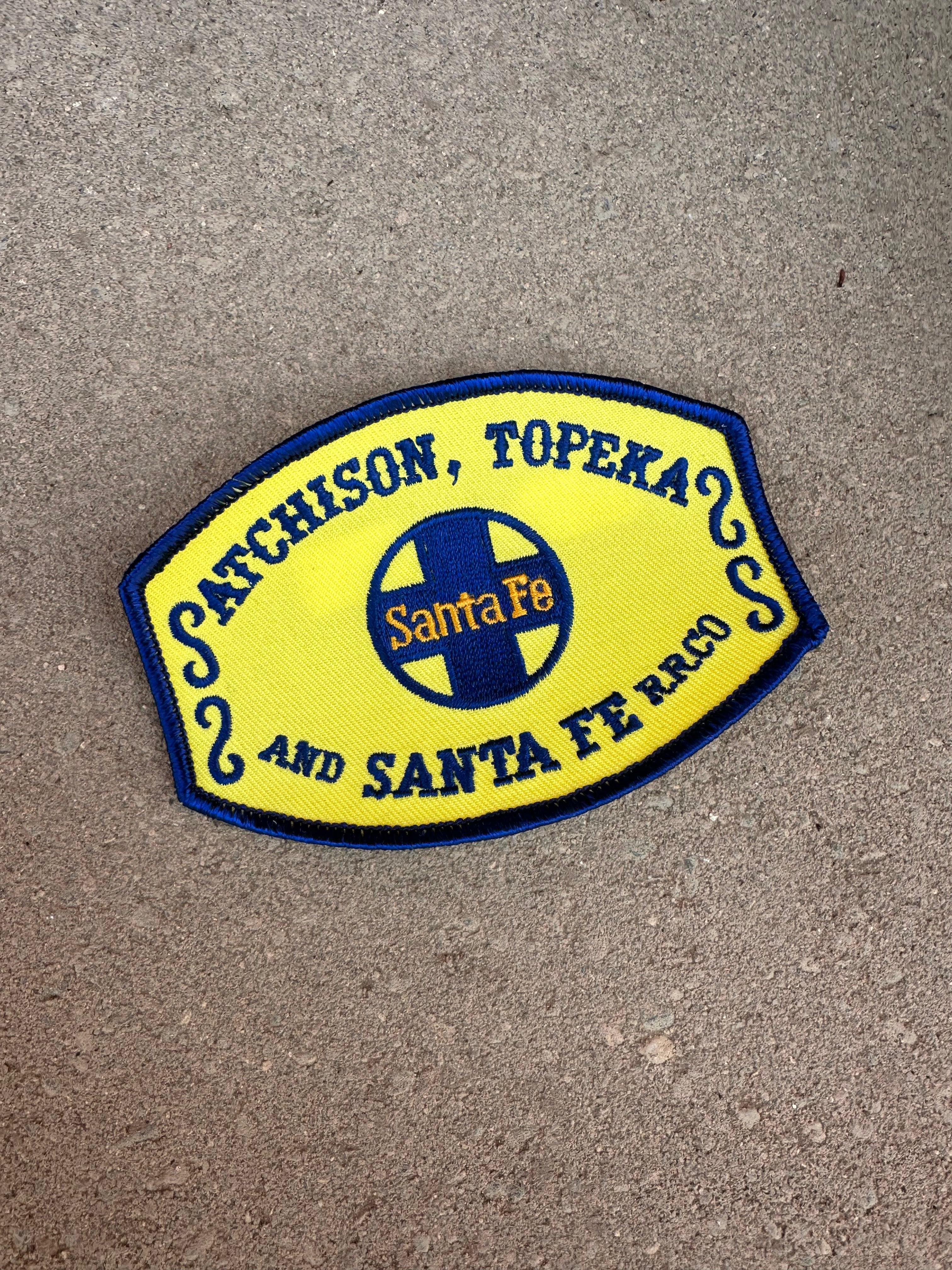 Vintage Yellow BNSF Patch – DESERT MOSS VINTAGE