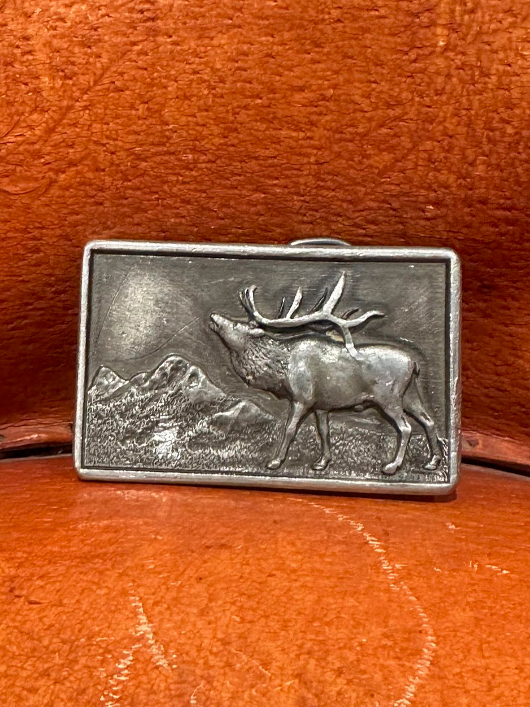 Vintage Sid Bell Pewter Elk 1978 Belt Buckle – DESERT MOSS VINTAGE