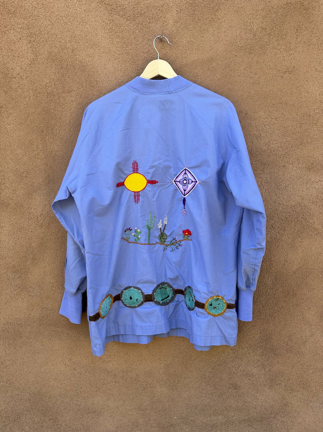 Vintage Embroidered Zia, Concho, Cacti, Weave Jacket – DESERT MOSS VINTAGE