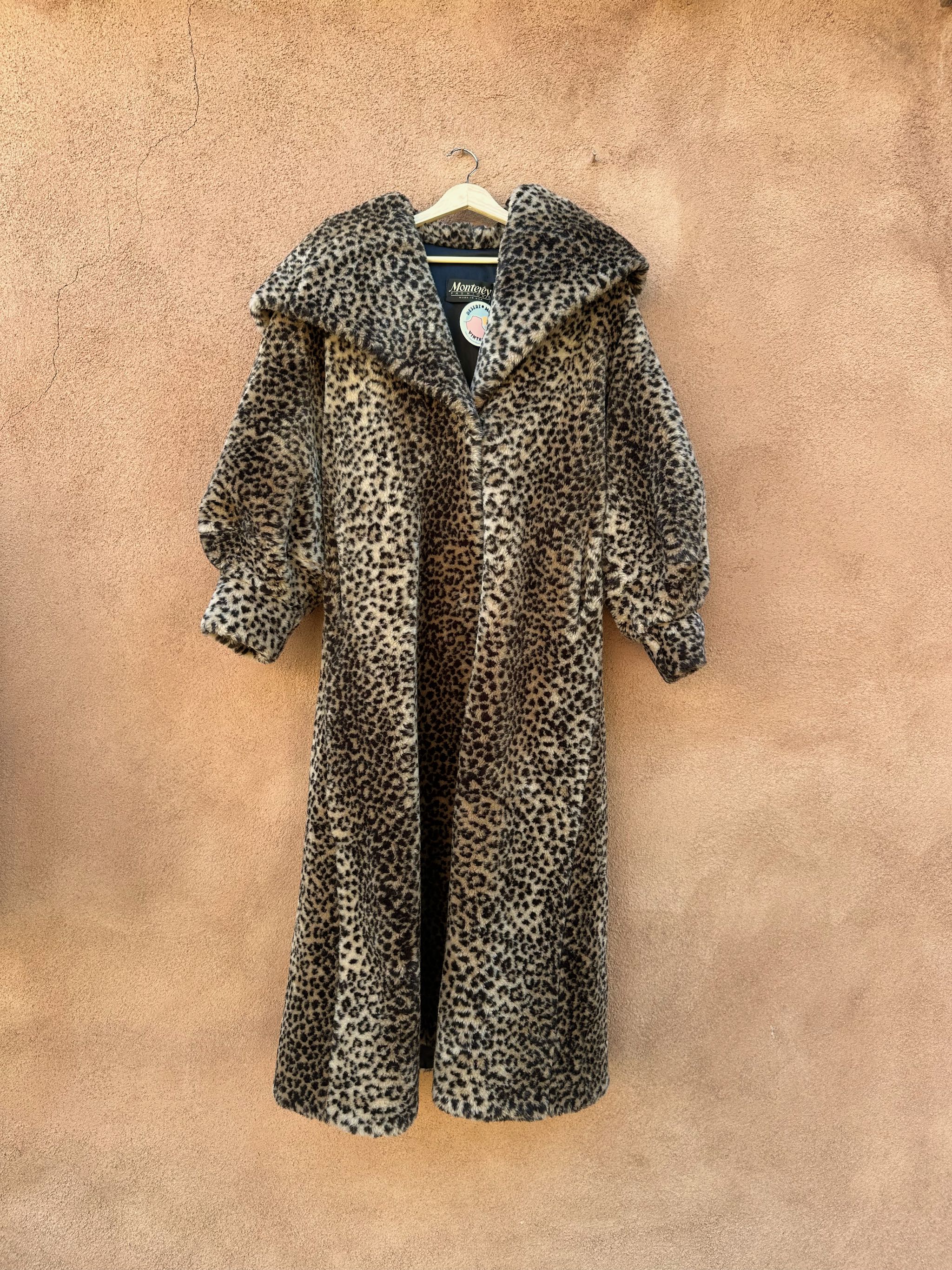 Vintage Monterey Fashions Faux Cheetah Coat – DESERT MOSS VINTAGE