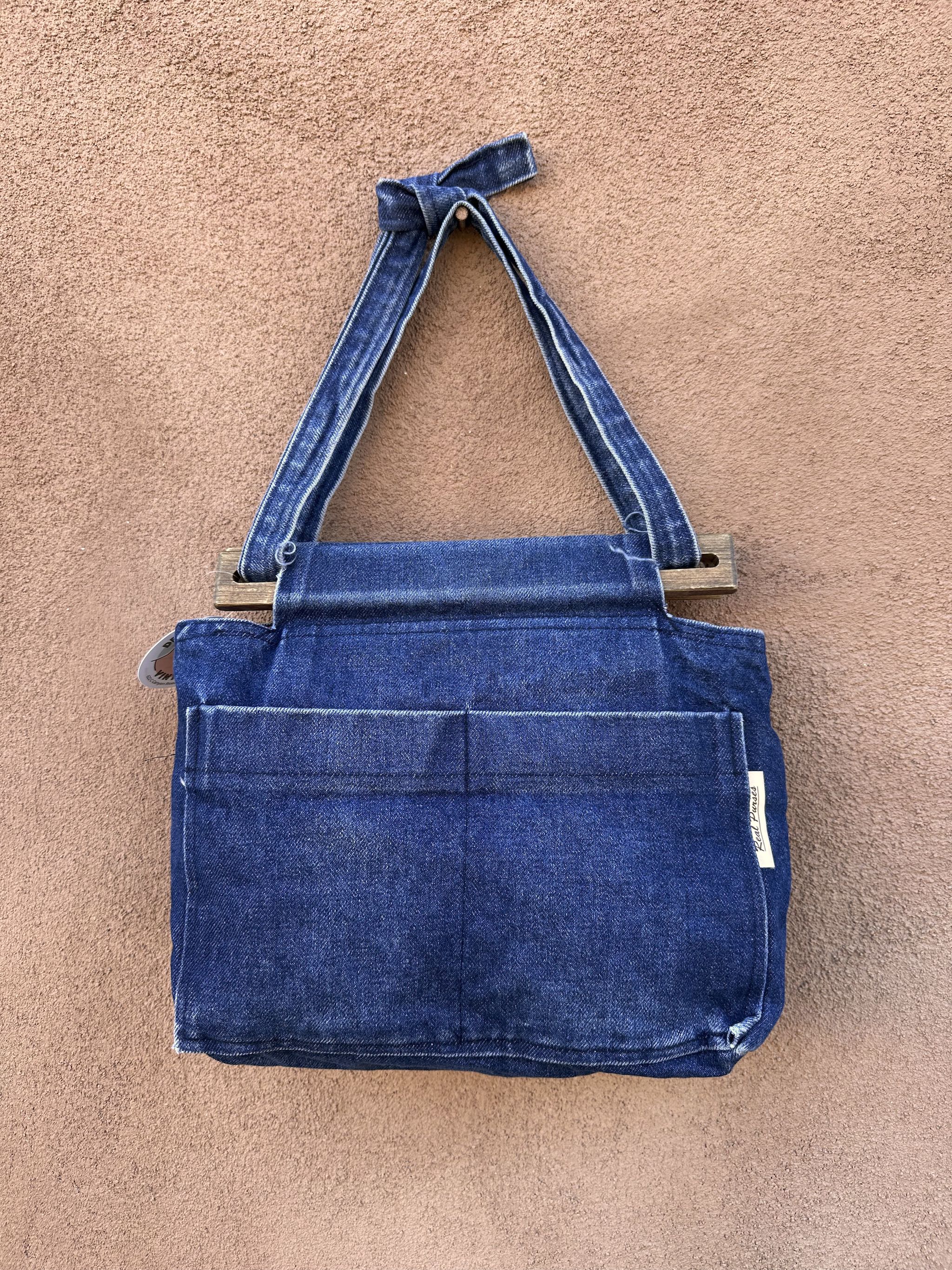 Vintage Real Purses 1970's Denim Purse – DESERT MOSS VINTAGE