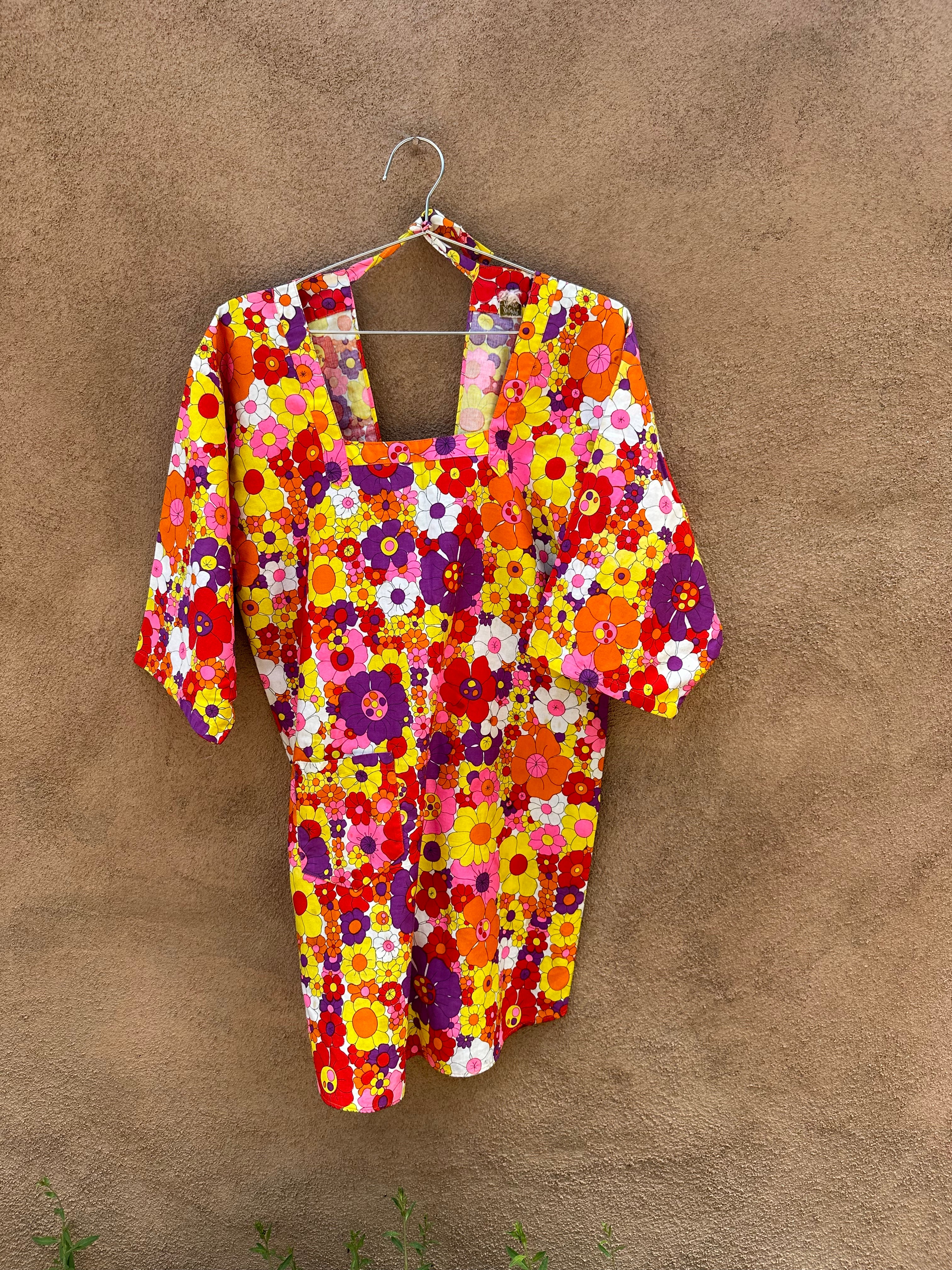 Vintage 1960's Floral Rear Lace Tunic – DESERT MOSS VINTAGE