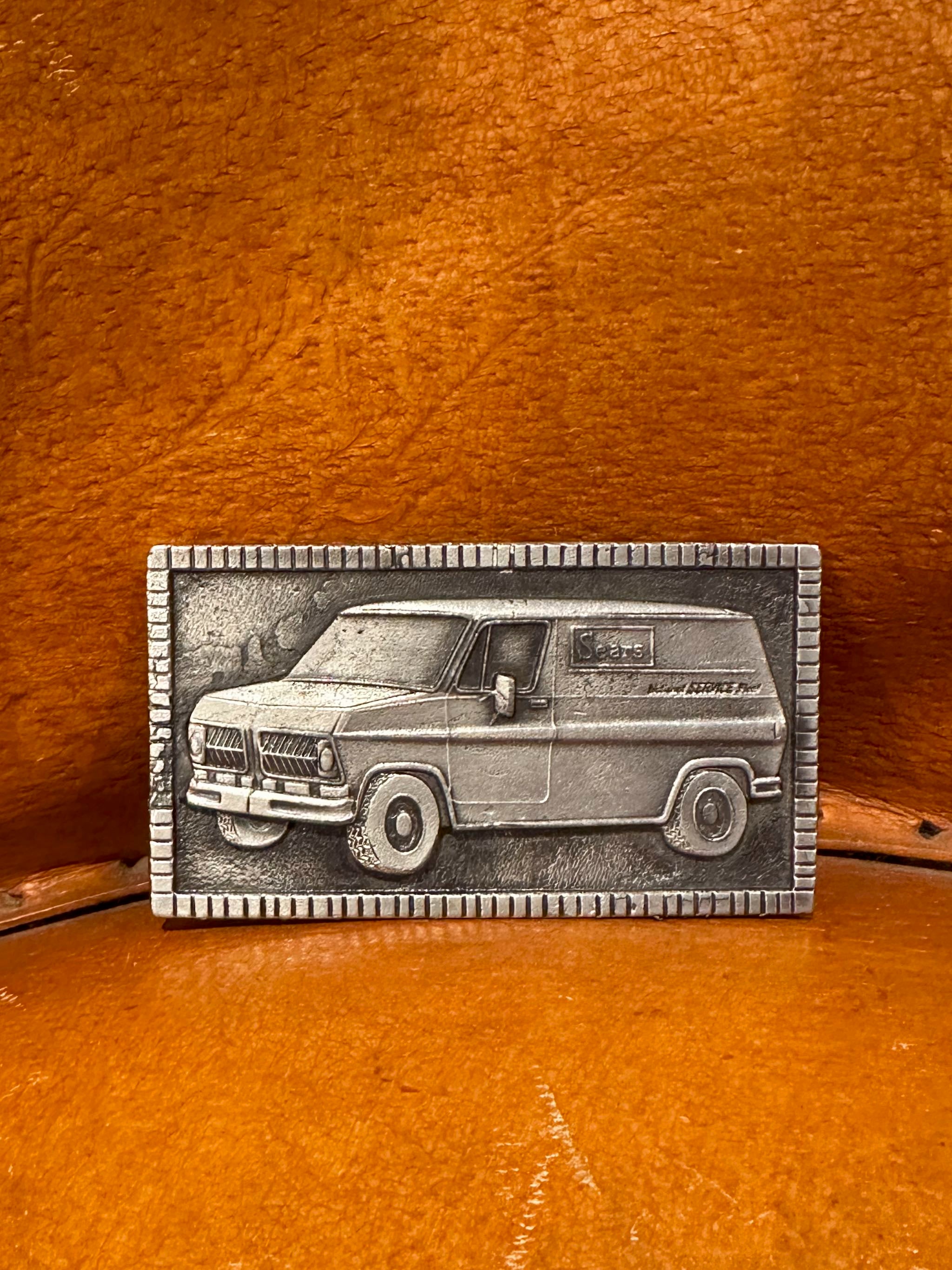 Vintage 70's Sears Van Belt Buckle – DESERT MOSS VINTAGE