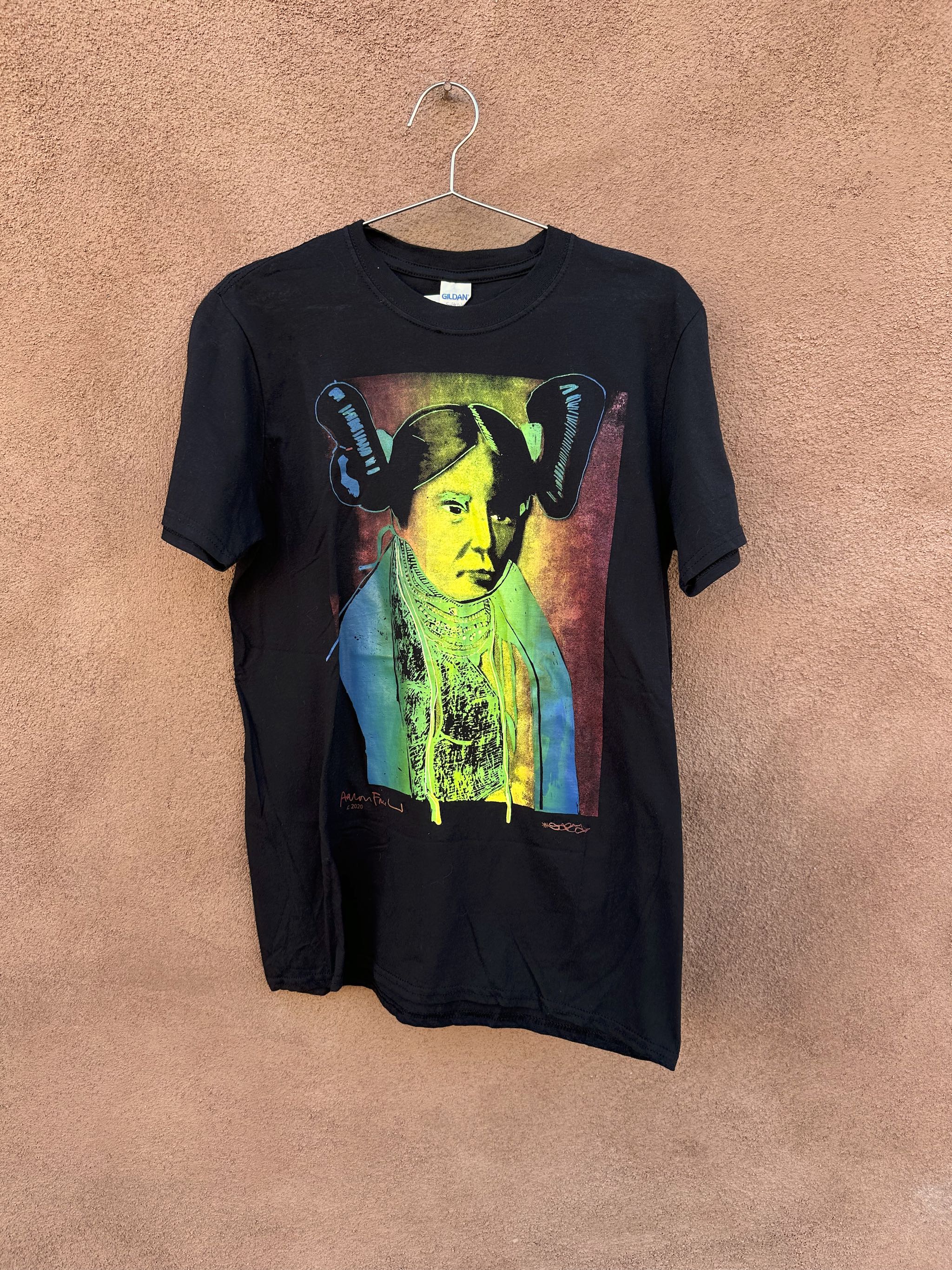 Aaron Freeland Med. T-shirt – DESERT MOSS VINTAGE