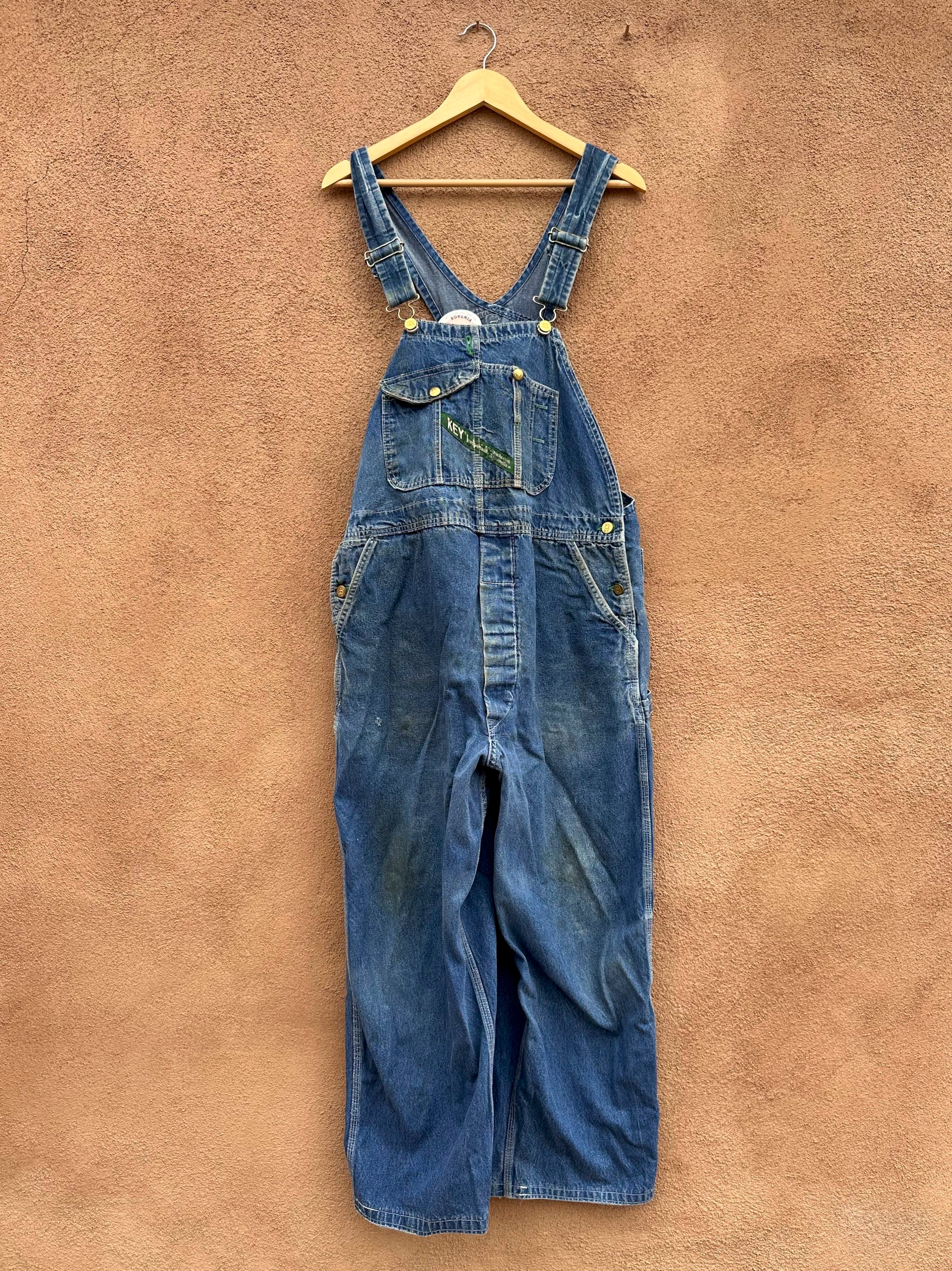 Vintage Denim Key Imperial Overalls - Made in USA – DESERT MOSS VINTAGE
