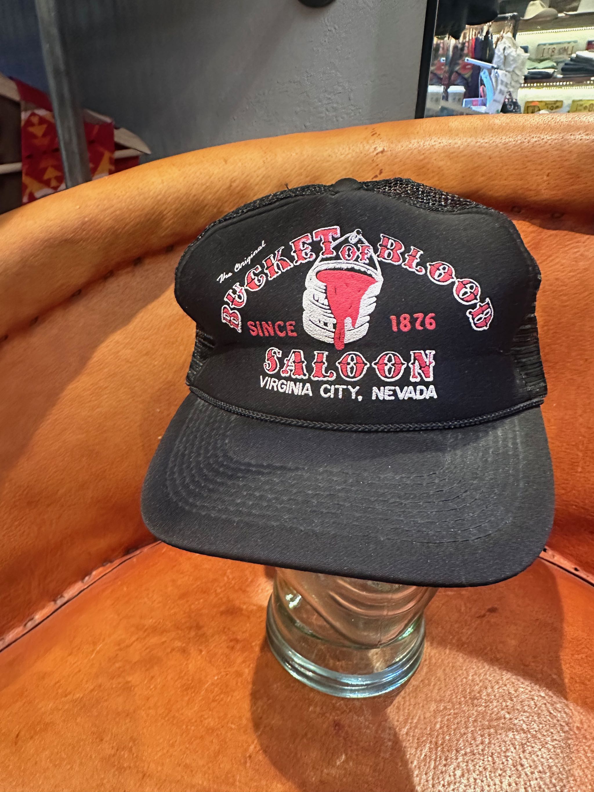 Vintage Bucket of Blood Saloon Cap – DESERT MOSS VINTAGE