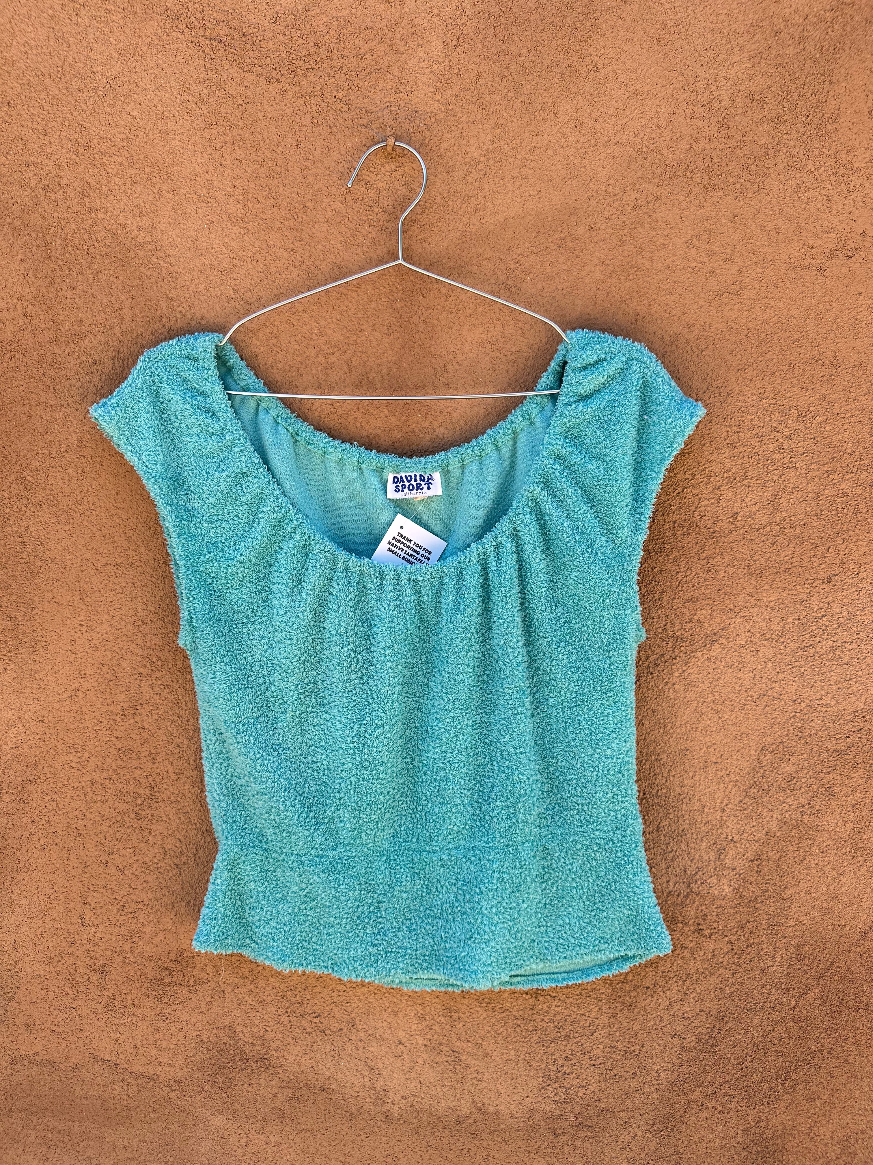 Vintage 1970's Diva Sport Terry Cloth Top – DESERT MOSS VINTAGE