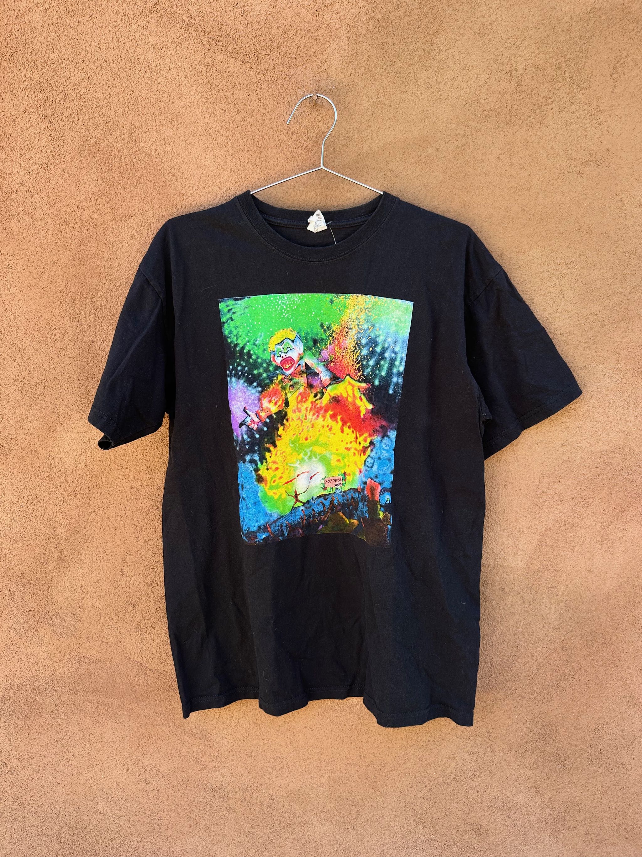 2012 Zozobra T-shirt – DESERT MOSS VINTAGE
