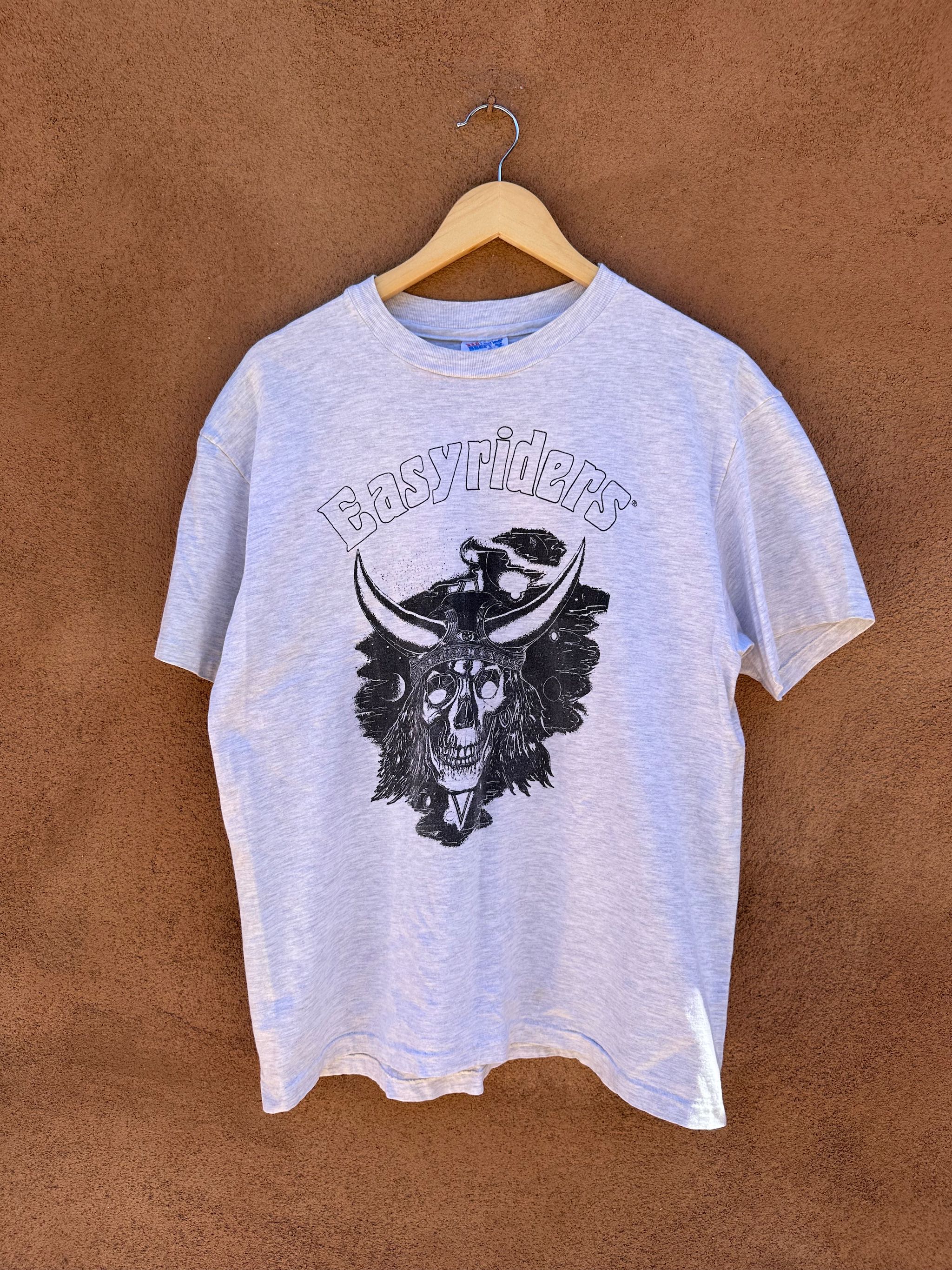 Vintage Easyriders Viking Skull T-shirt - Houston, Texas – DESERT MOSS ...