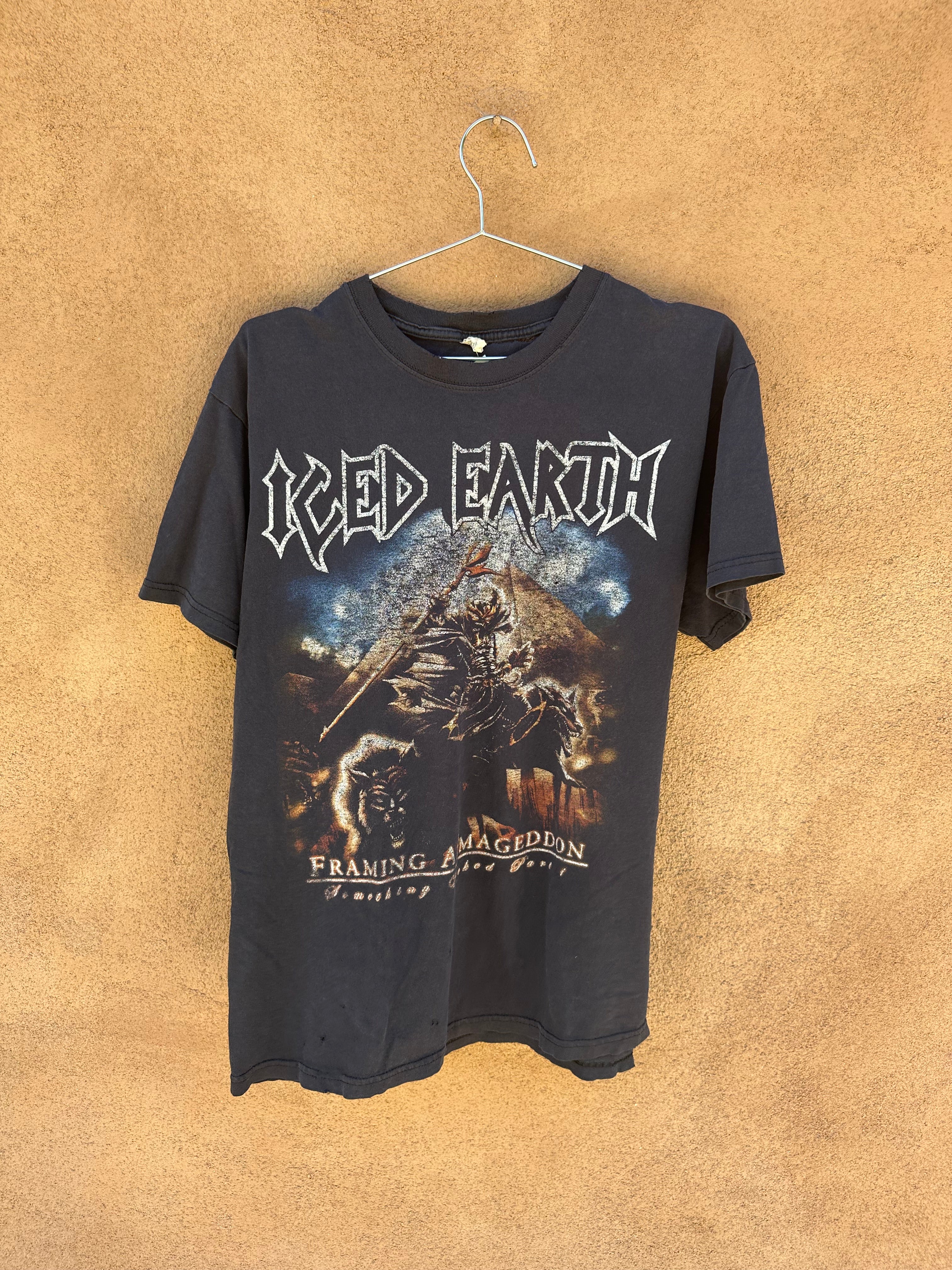 Vintage Red Earth Framing Armageddon T-shirt – DESERT MOSS VINTAGE