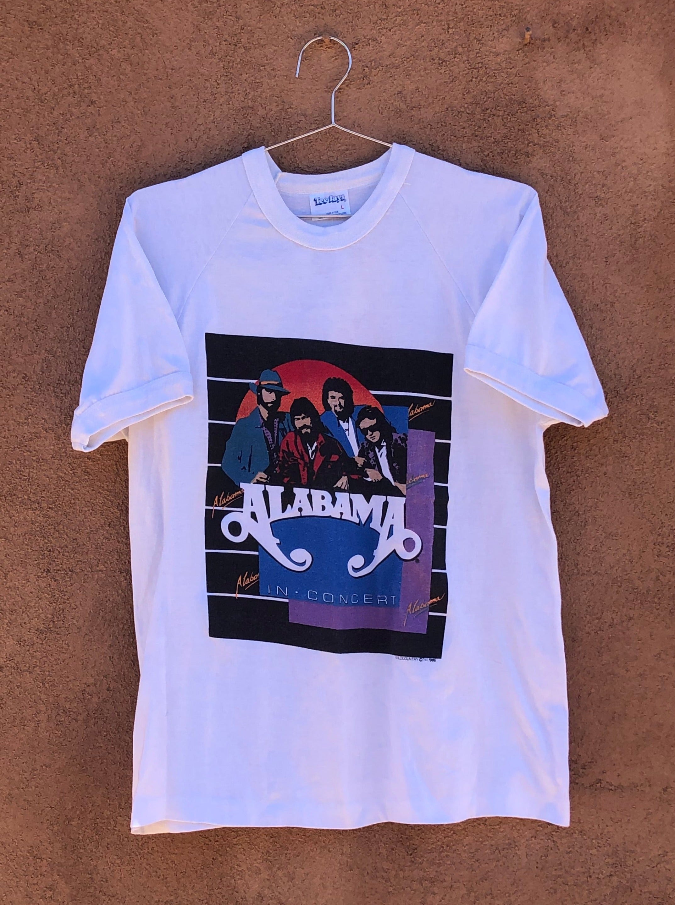 Vintage Alabama 1986 In Concert T-shirt – DESERT MOSS VINTAGE