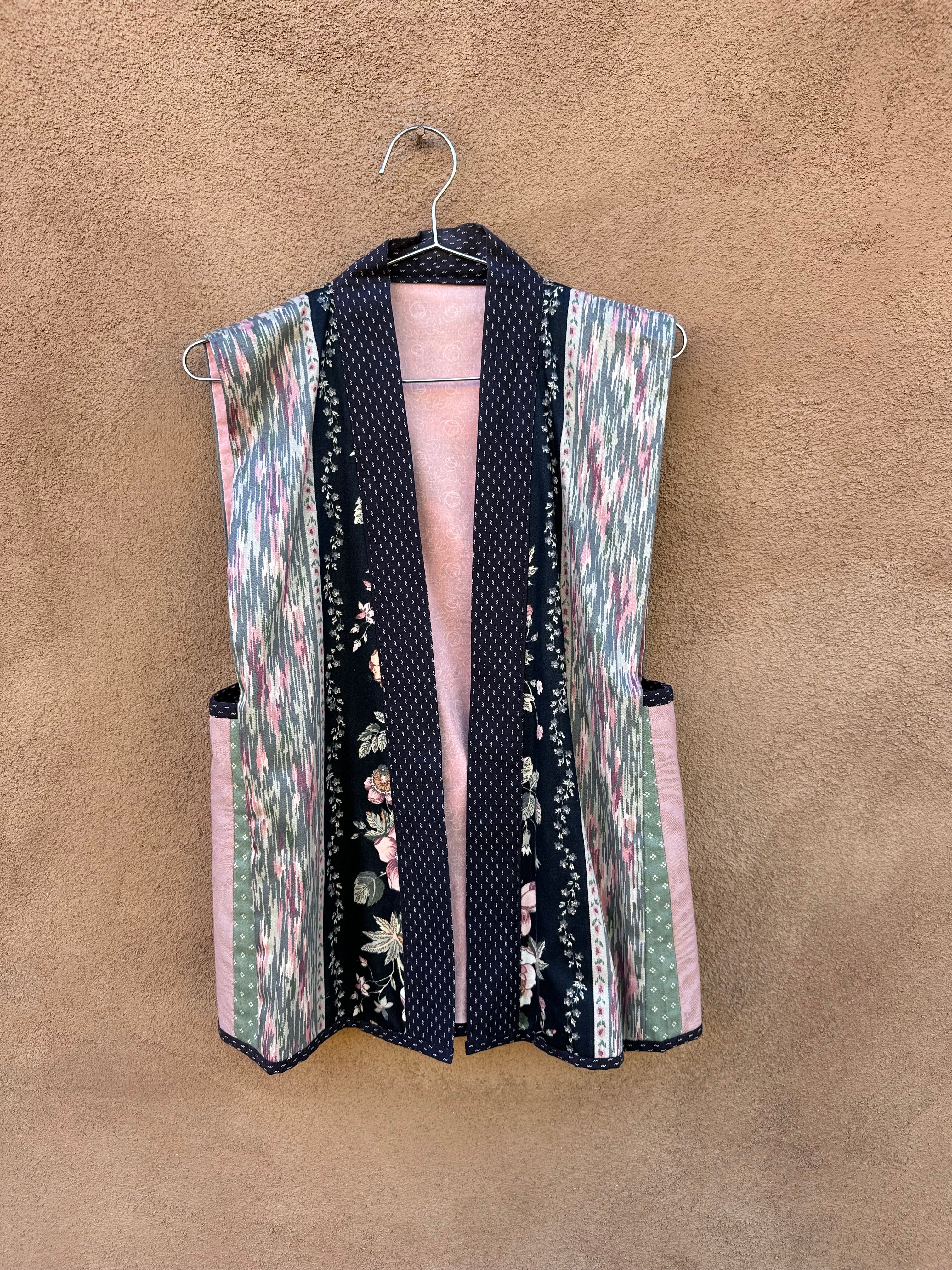 Vintage Japanese Patchwork Vest – DESERT MOSS VINTAGE