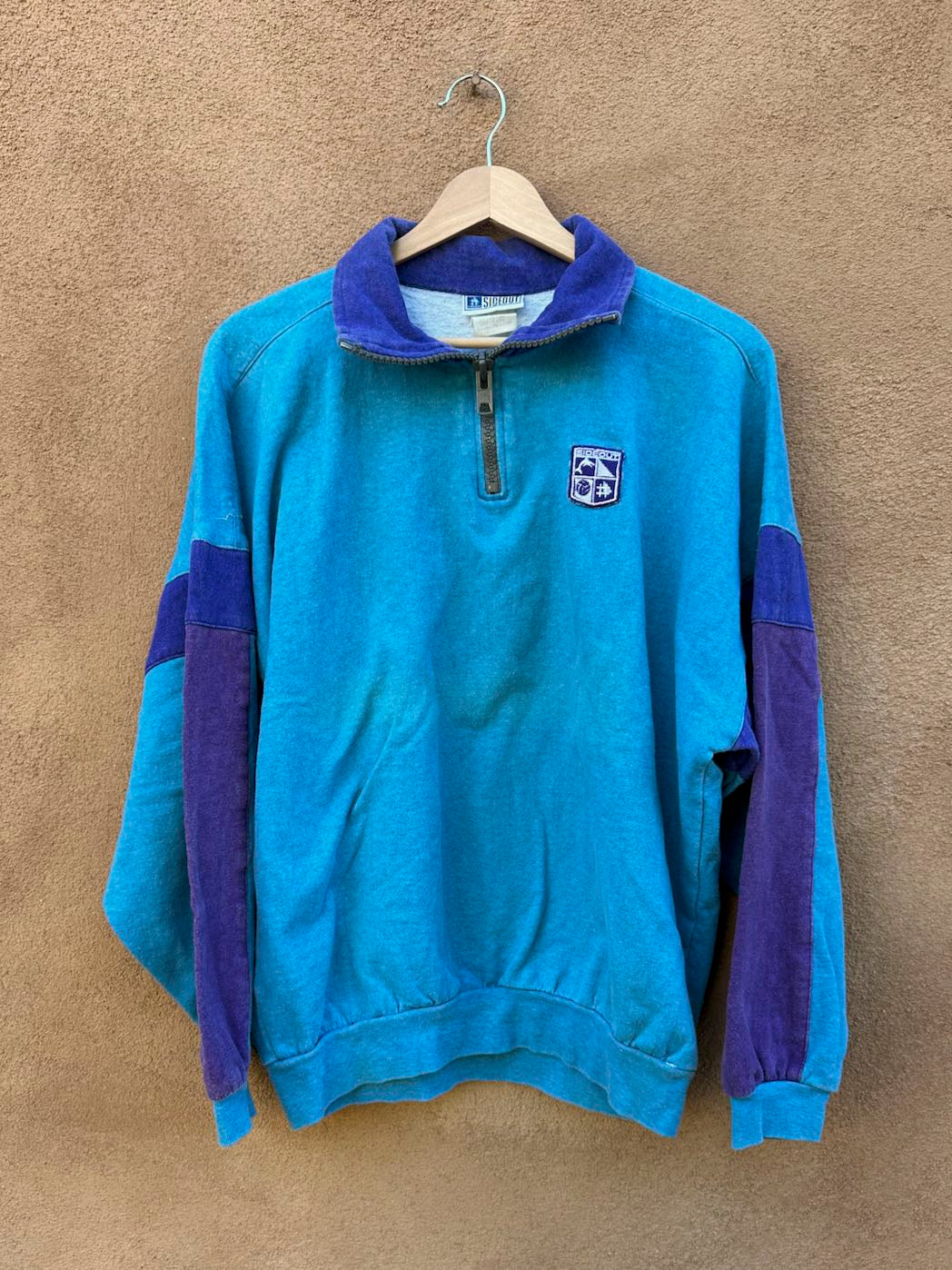 Vintage Sideout 1990's 1/4 Zip Sweatshirt – DESERT MOSS VINTAGE