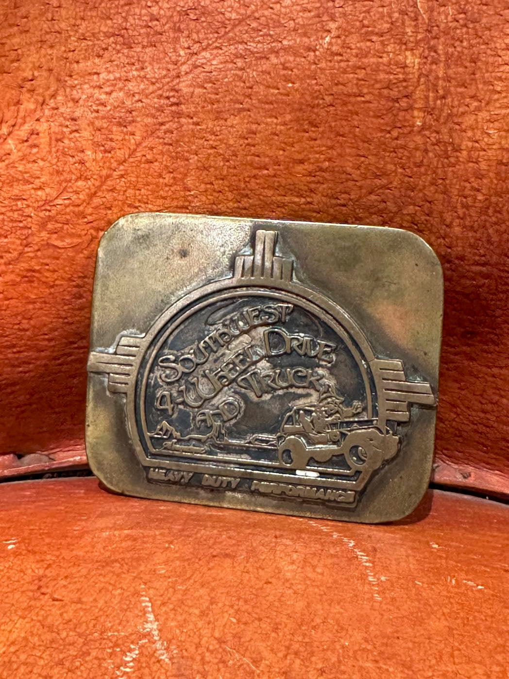 Vintage 1970's Southwest 4-Wheel Drive & Truck Belt Buckle – DESERT ...