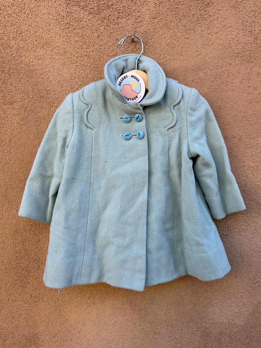 Vintage Baby Blue 1950's Bell Jacket - as is – DESERT MOSS VINTAGE