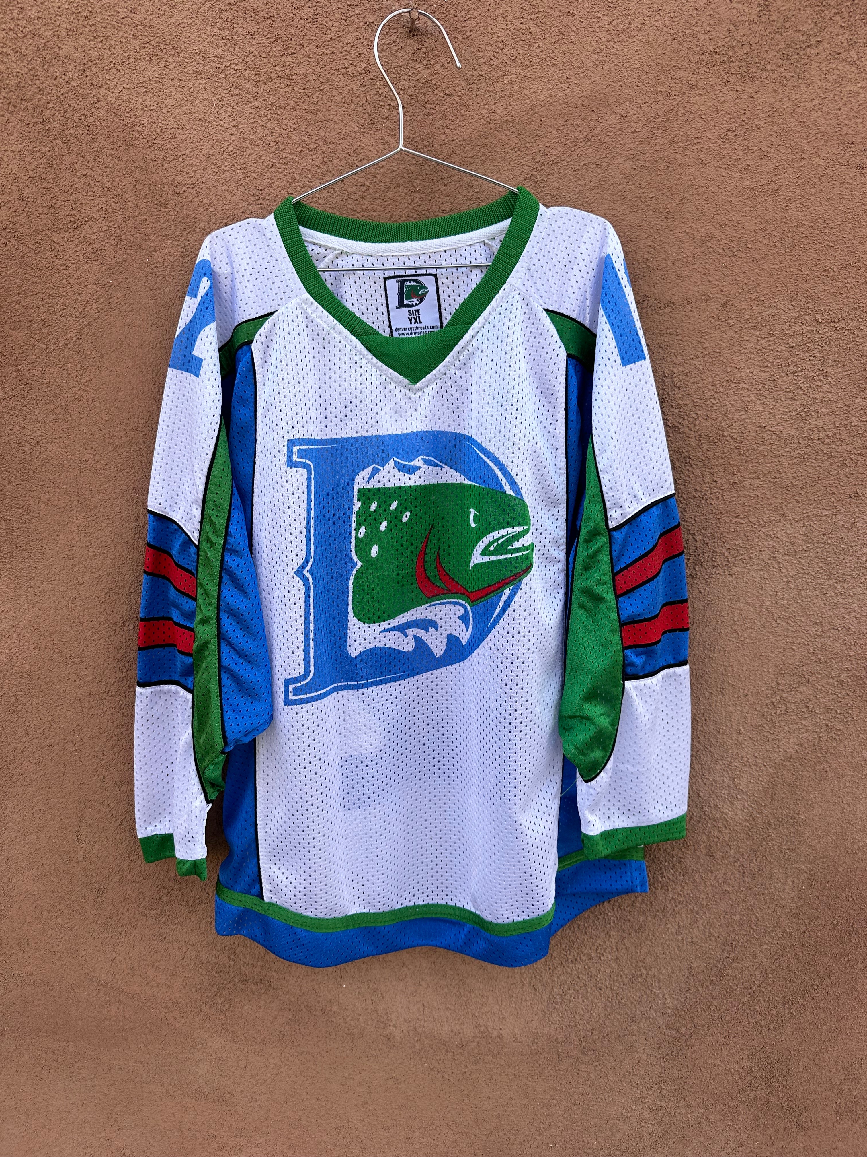Denver Cutthroats Kid's Hockey Jersey – DESERT MOSS VINTAGE