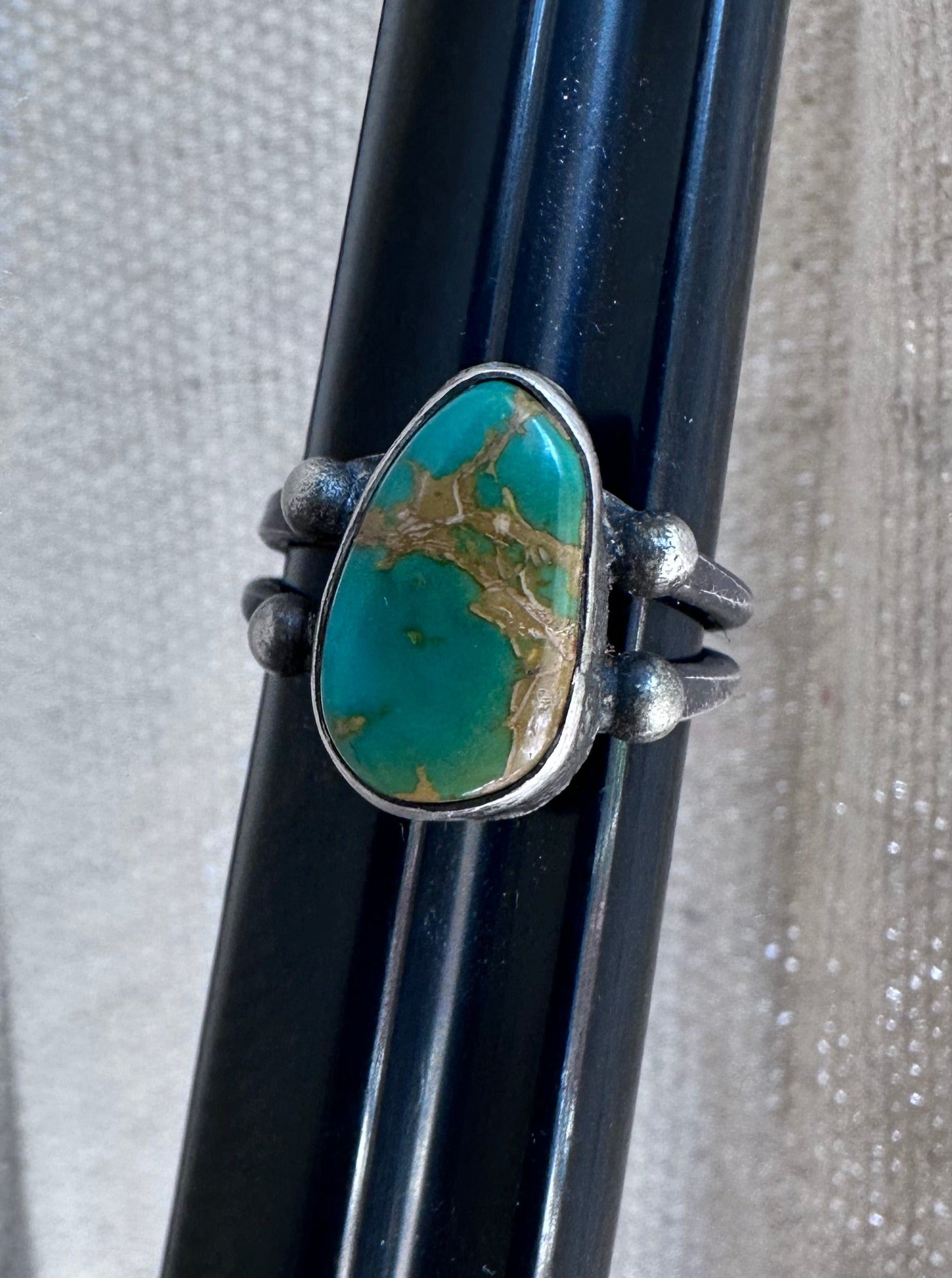 Morenci Turquoise 925 Ring – DESERT MOSS VINTAGE