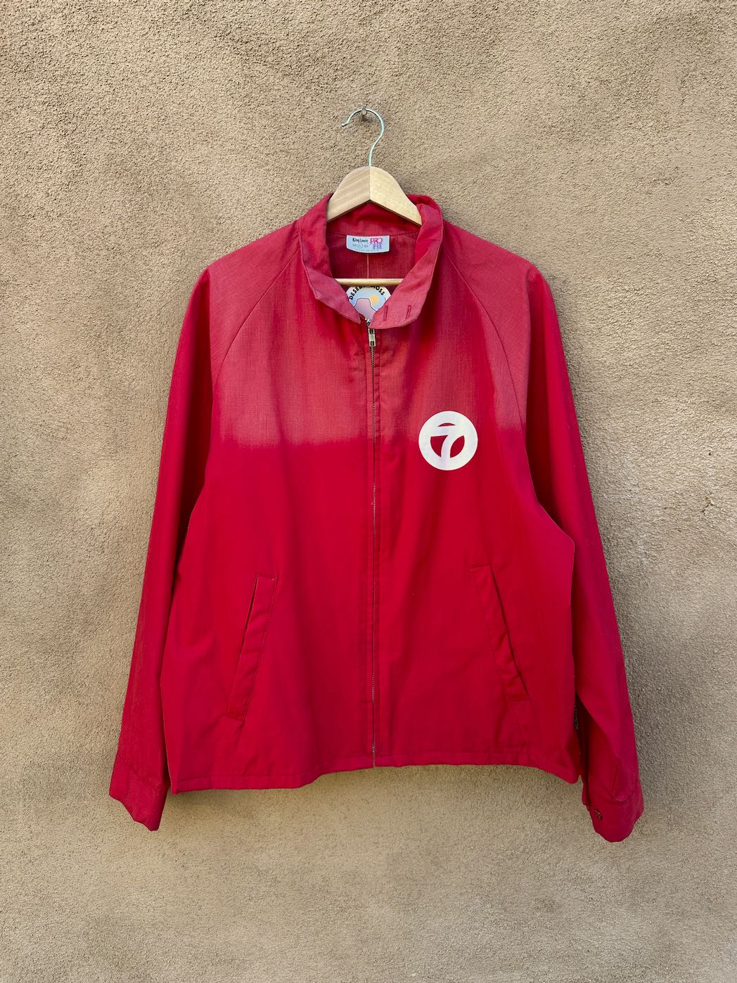 Vintage 1970's Red KOAT-TV ABC Channel 7 Jacket, XL - as is – DESERT ...