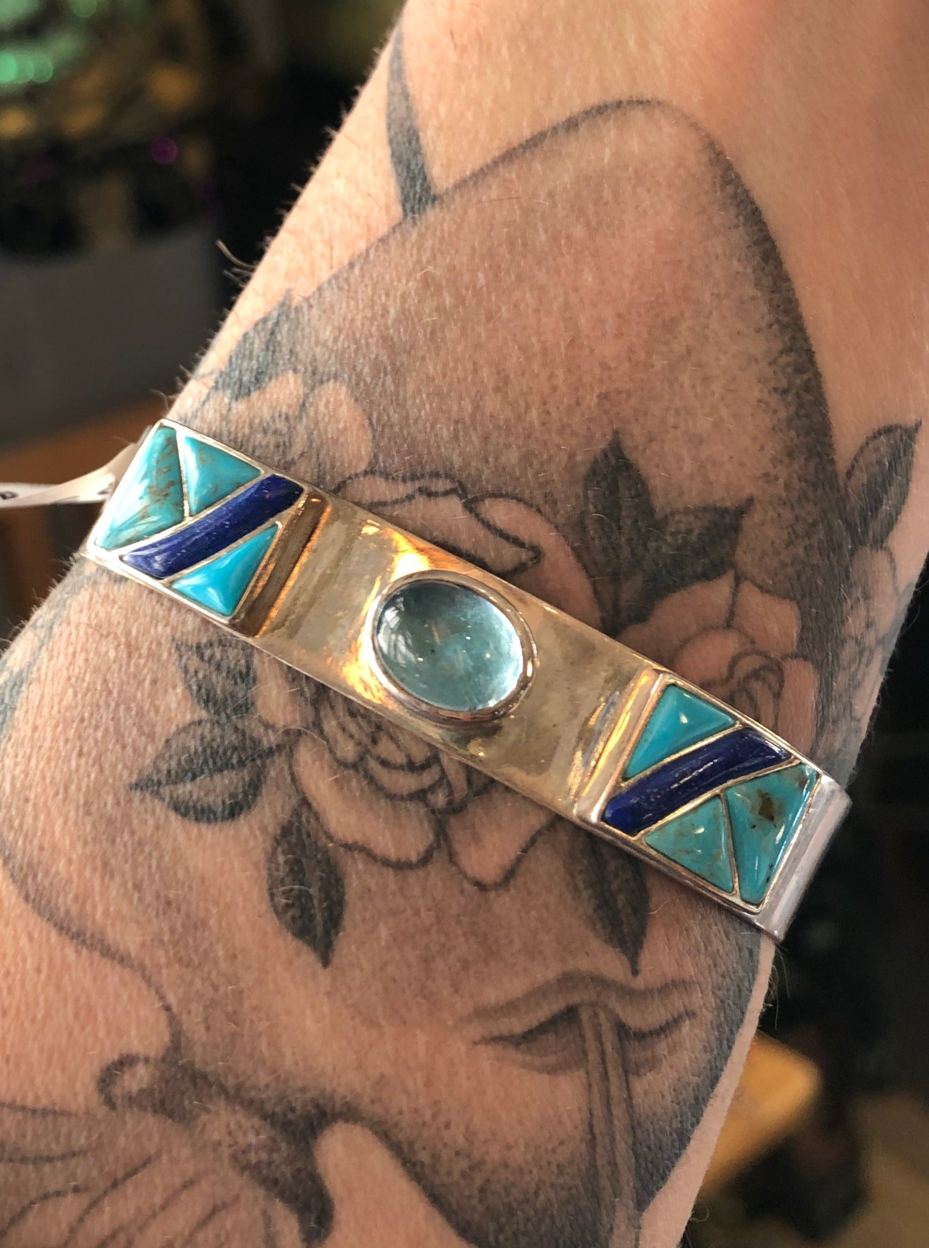 DTR 925 Hallmark Jay King Cuff – DESERT MOSS VINTAGE