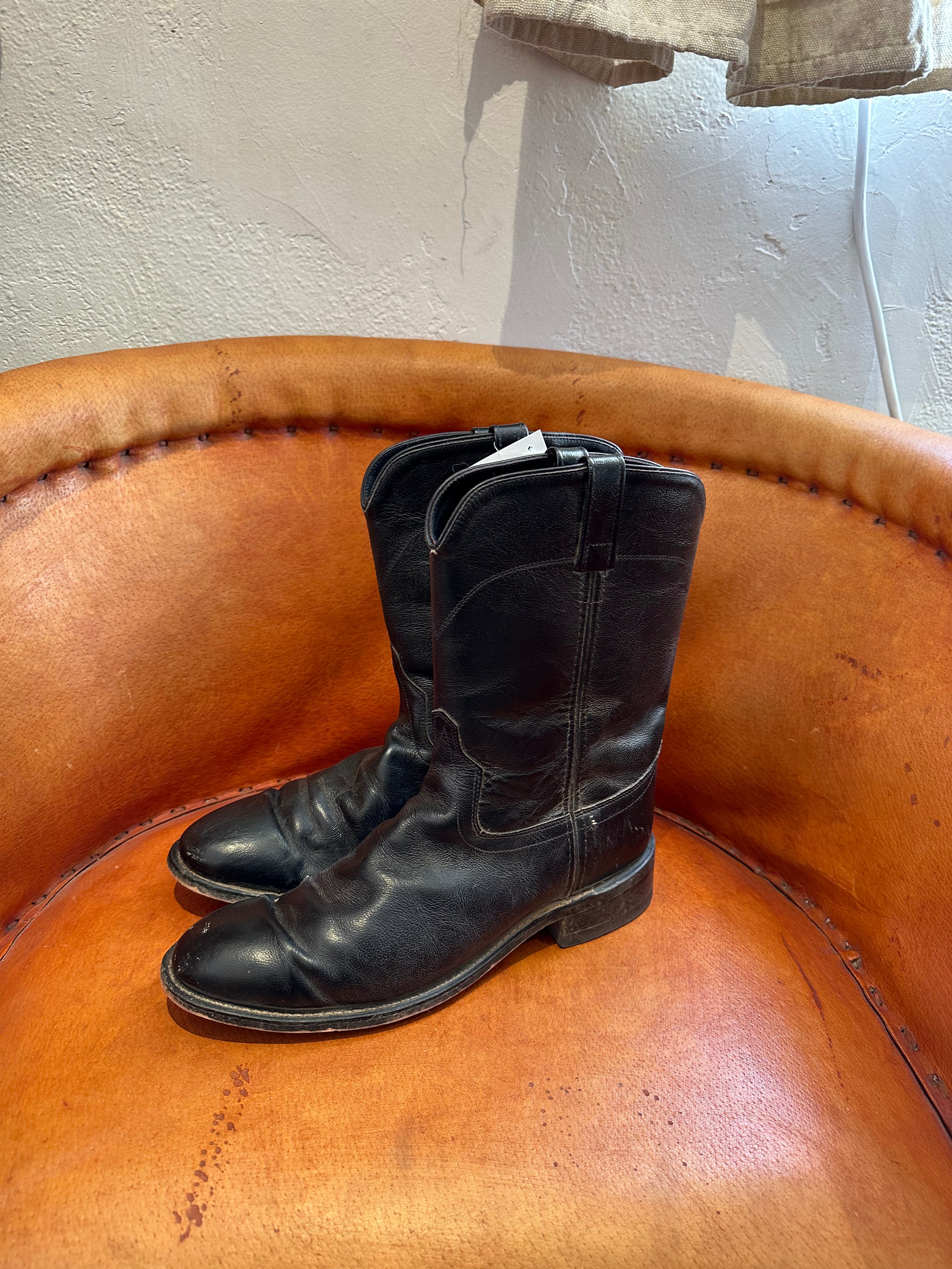 Vintage Men's Old West Cowboy Boots - 10 1/2 D – DESERT MOSS VINTAGE