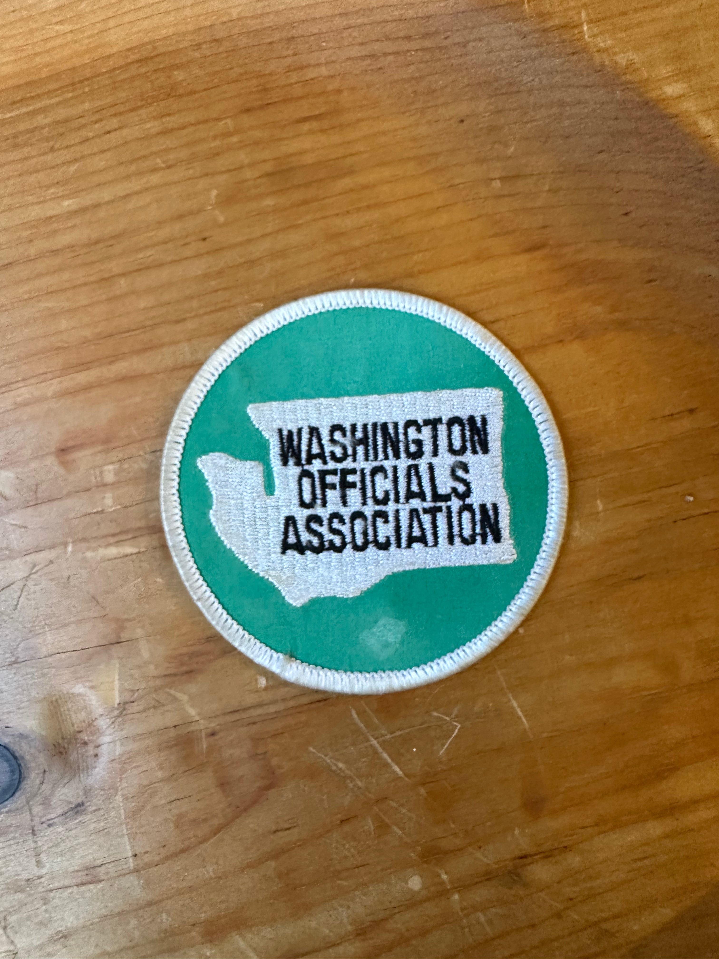 Vintage Washington Officials Association Patch – DESERT MOSS VINTAGE
