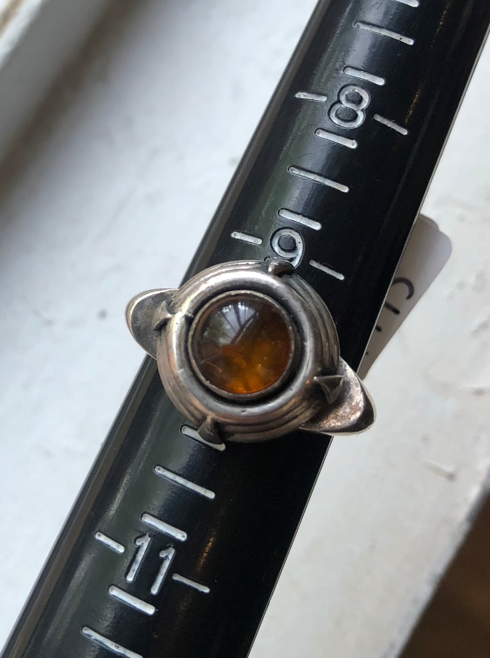Imperial Topaz Sterling Silver Ring – DESERT MOSS VINTAGE