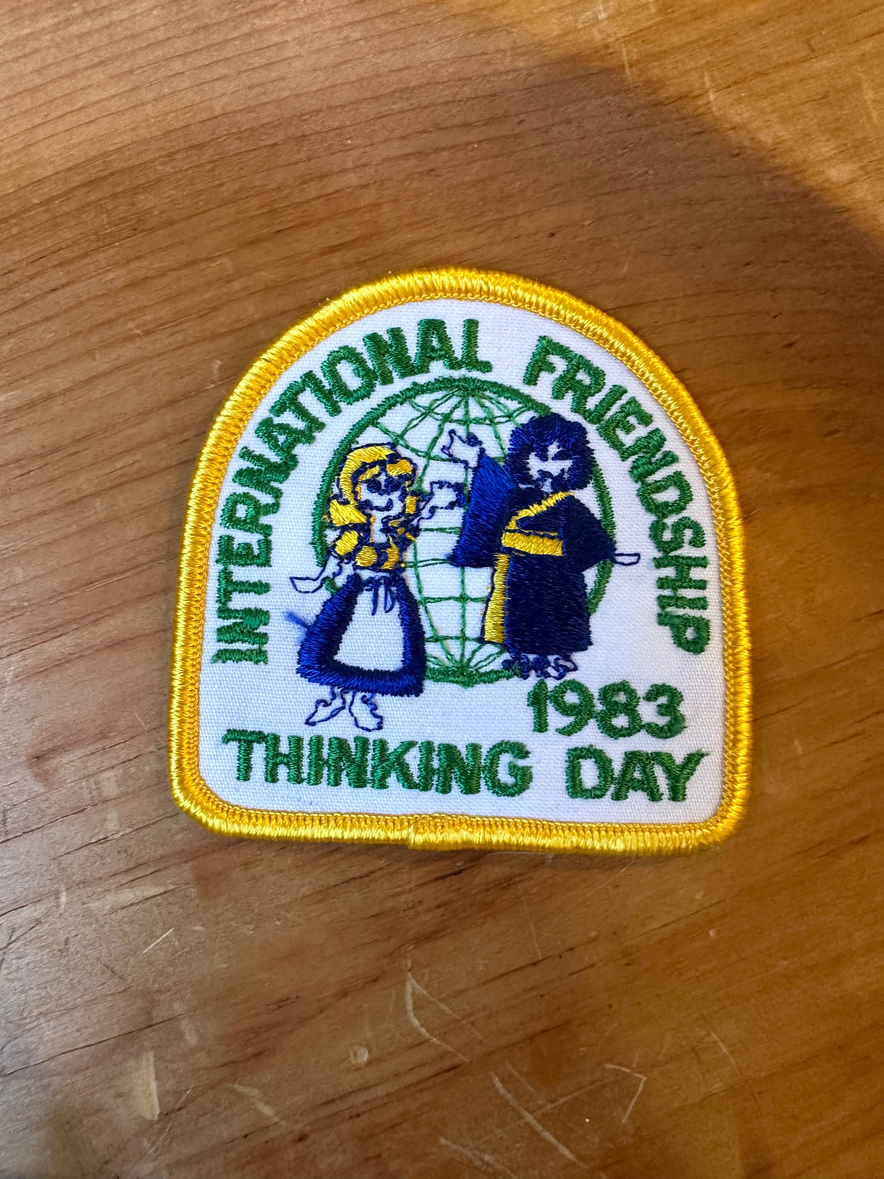 Vintage International Friendship 1983 Patch – DESERT MOSS VINTAGE